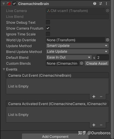 Cinemachine Camera详细讲解和使用 - 知乎