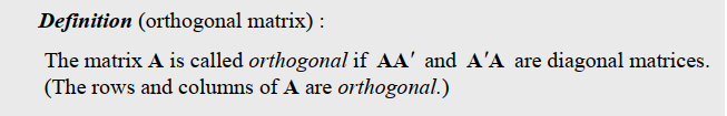 Orthogonal matrix与Orthonormal matrix有什么区别？ - 知乎