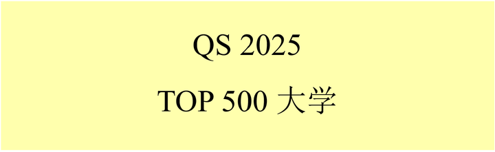 QS2025全球大学排名出炉！帝国理工超过牛津、剑桥和哈佛，位列第二？（附Top 500名单） - 知乎