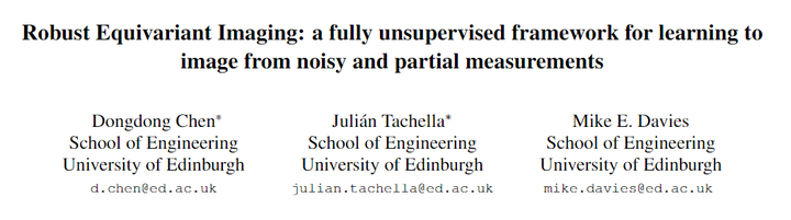CVPR 2022 | 十问解答 Robust Equivariant Imaging - 知乎