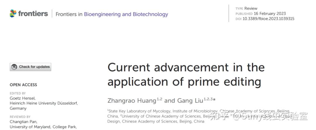 【基因编辑/实验技术】新技术：Prime editing（PE）的发展和优化策略 - 知乎