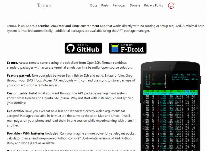 使用Termux在手机上运行Python - 知乎