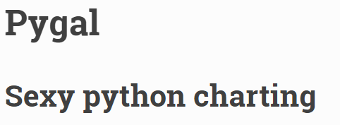 Python可视化|pygal37-pygal用法及示例 - 知乎