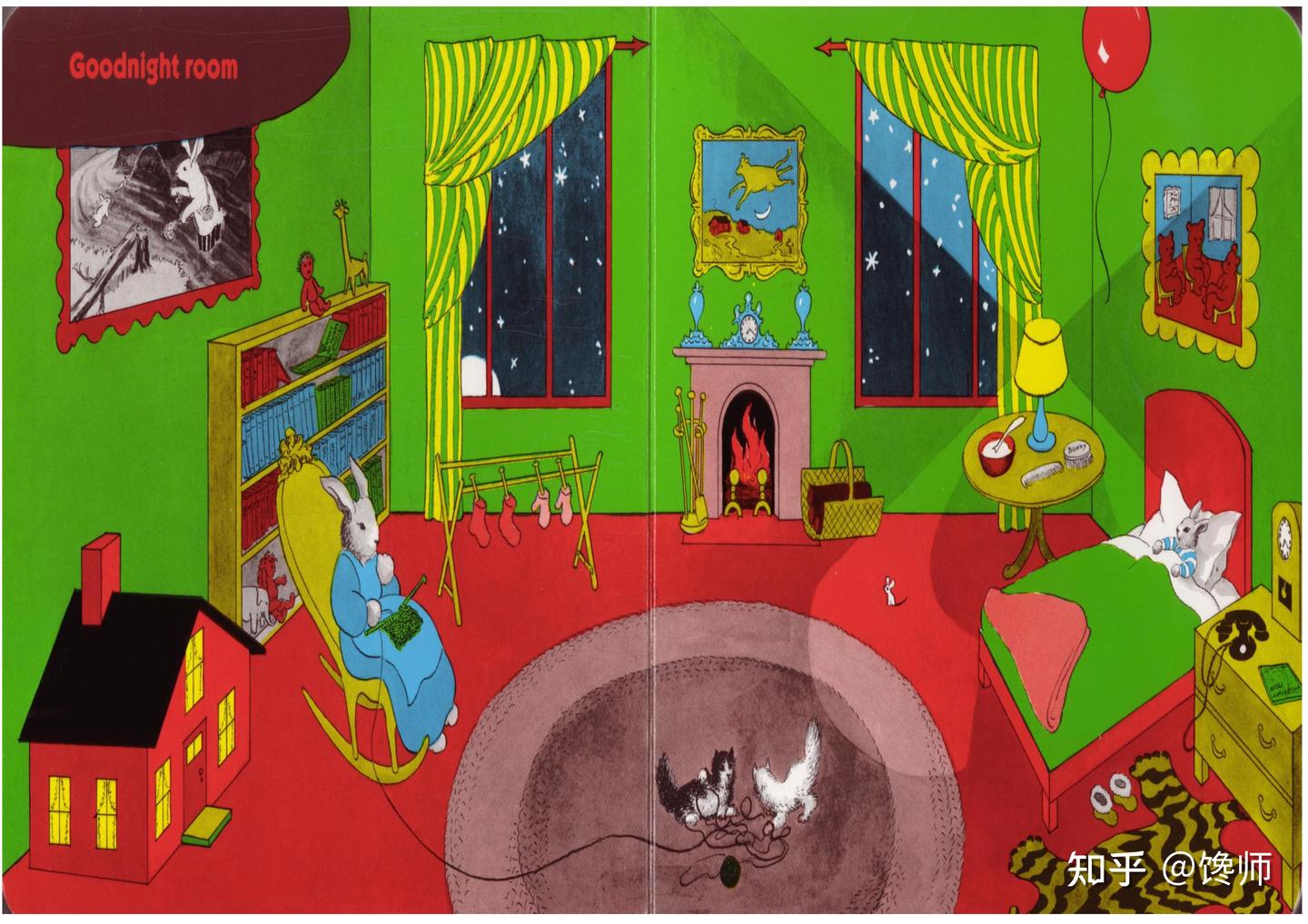一分钟绘本分享—《Goodnight Moon》 - 知乎