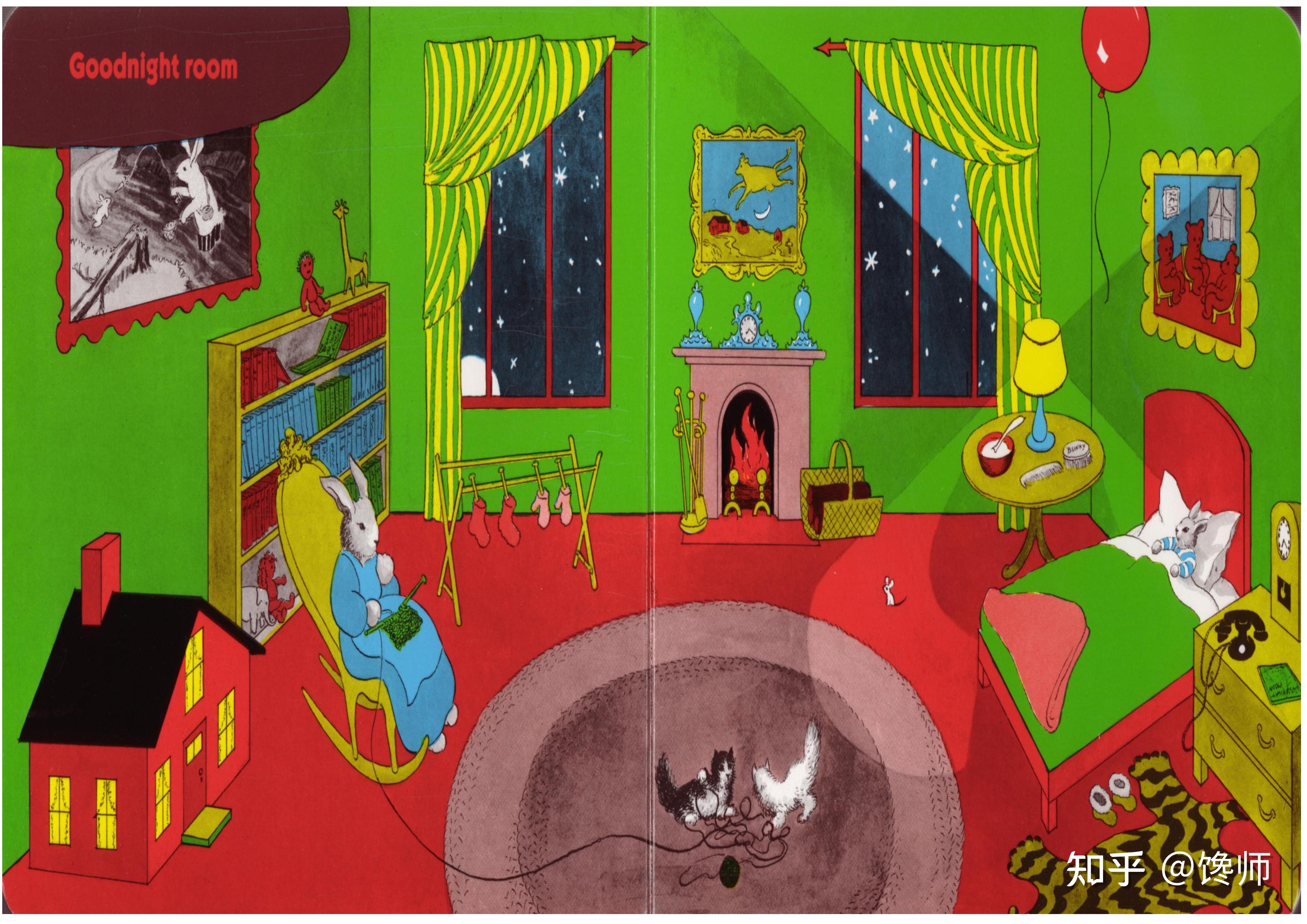 一分钟绘本分享—《Goodnight Moon》 - 知乎
