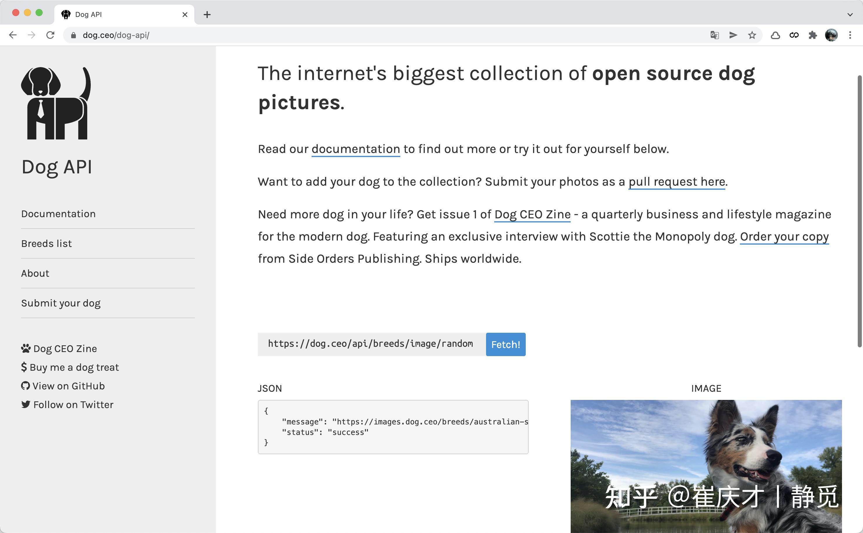 推荐一套公开的 API 接口 - 知乎