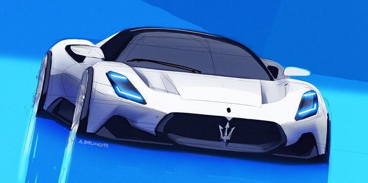 激活未来创意！雷诺携手同济大学概念车设计大赛金奖作品/玛莎拉蒂MC20官方草图（海耀设计分享） - 知乎