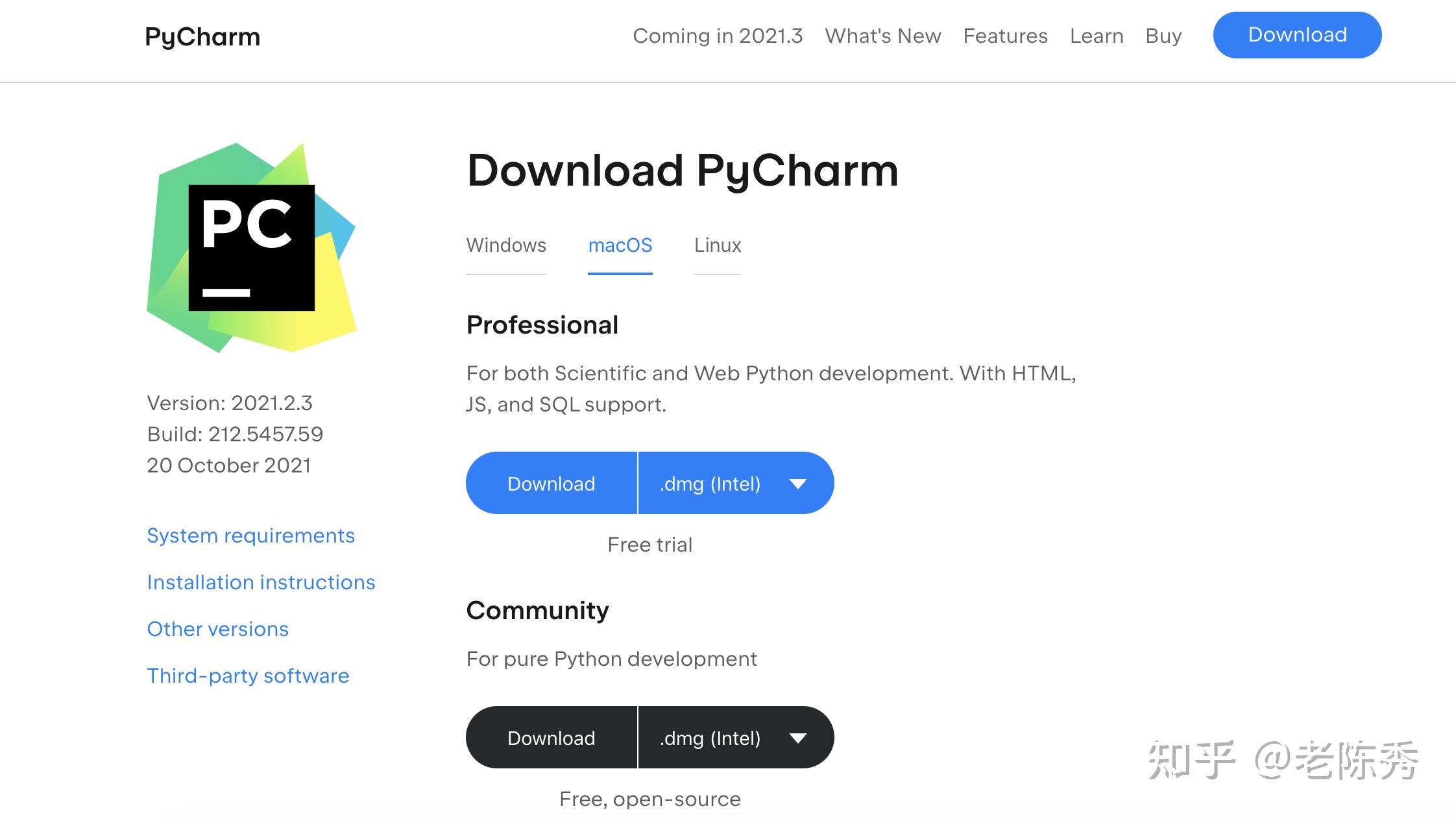 Macbook下安装Python与Pycharm（附配置开发环境） - 知乎