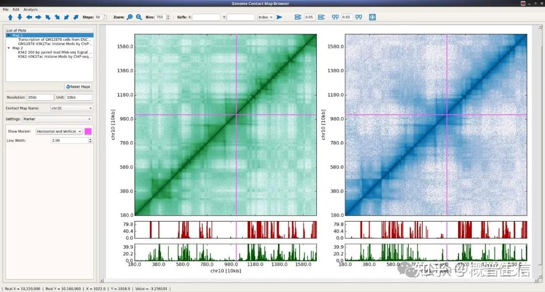 Hi-C数据的可视化工具汇总 - 知乎