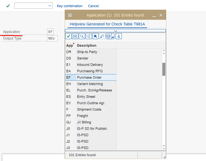 SAP MM 事务代码NACR维护Output Condition Record - 知乎