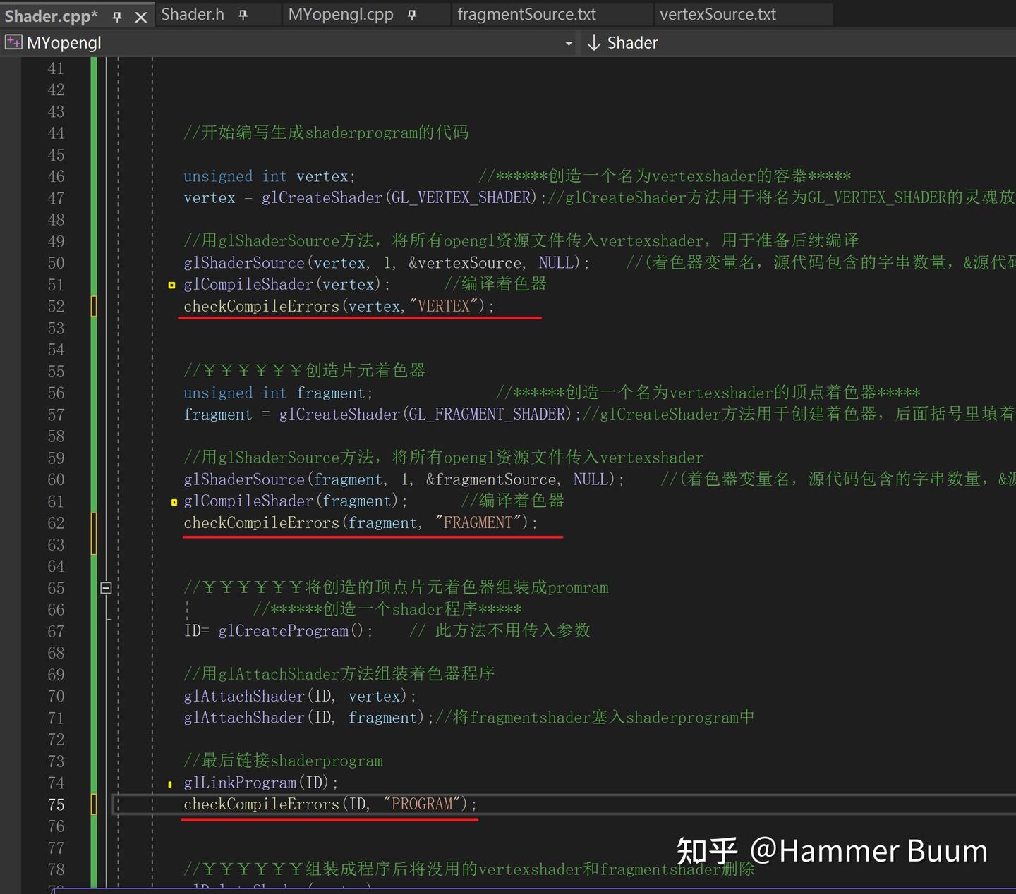 10>>opengl，，对GLSL语言和program链接（gllinkprogram）问题进行纠错 - 知乎