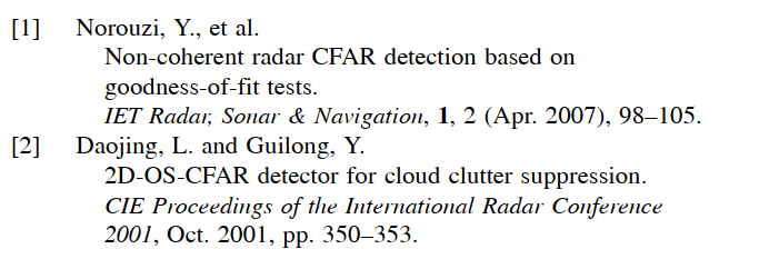 干货 | 再次解读雷达信号处理中的快速二维CFAR（2D-CFAR、十字CFAR）检测算法 - 知乎