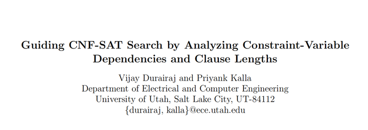 SAT文献学习（二） - 知乎