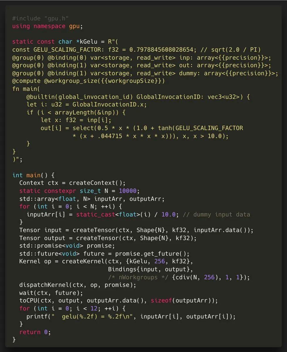GPU地震！C++大神推出gpu.cpp，这波操作，让CUDA和PyTorch都慌了 - 知乎