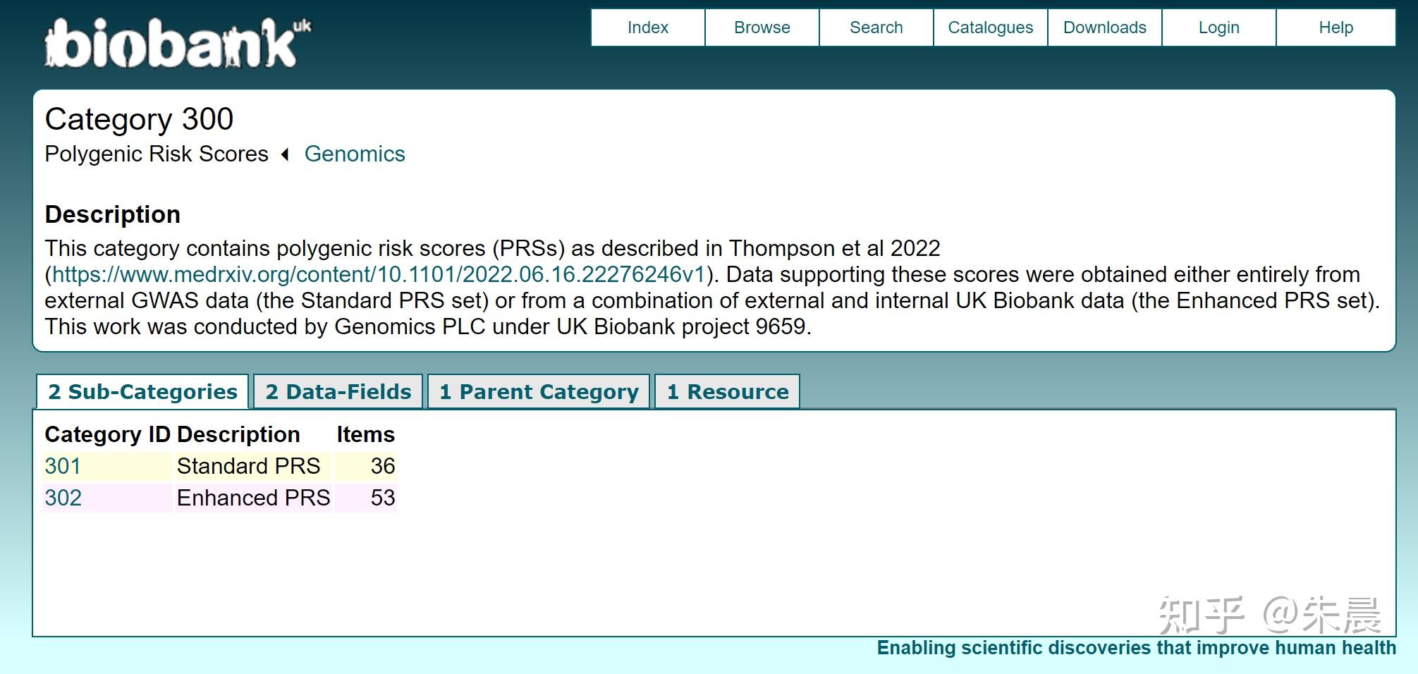 【UKB数据库】新增53种表型的多基因评分（PGS）数据供研究人员使用 - 知乎