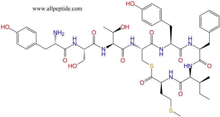硫酯环肽Thioester /Tyr-Ser-Thr-(Cys-Tyr-Phe-Ile-Met)Thioester - 知乎