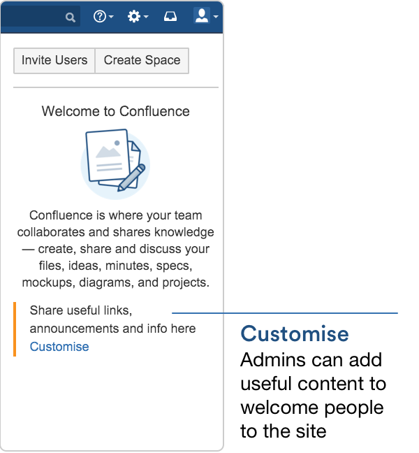 Confluence 6 编辑站点欢迎消息 - 知乎
