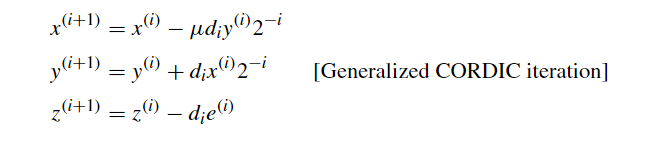 【硬件算法笔记22】CORDIC算法 - 知乎