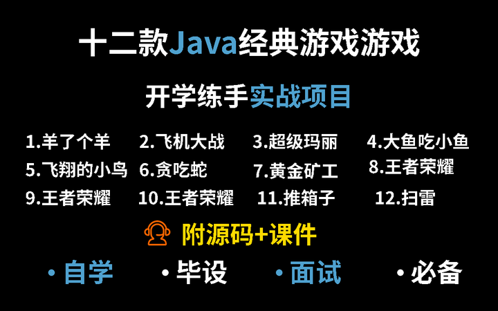 【java游戏项目合集】(附源码课件数据库) 知乎