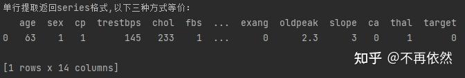 Python数据分析实战 提取dataframe（excel）某行（记录）最全操作（附源码和实现效果） 知乎