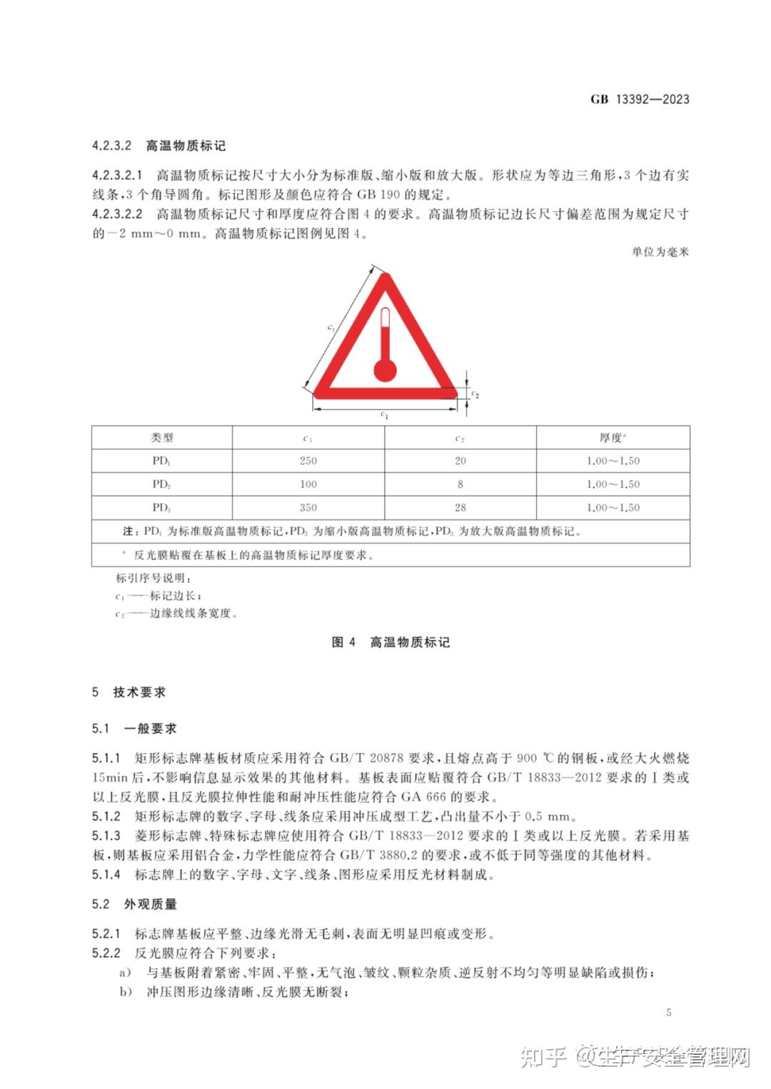 【pdf】GB 13392-2023 道路运输危险货物车辆标志 - 知乎