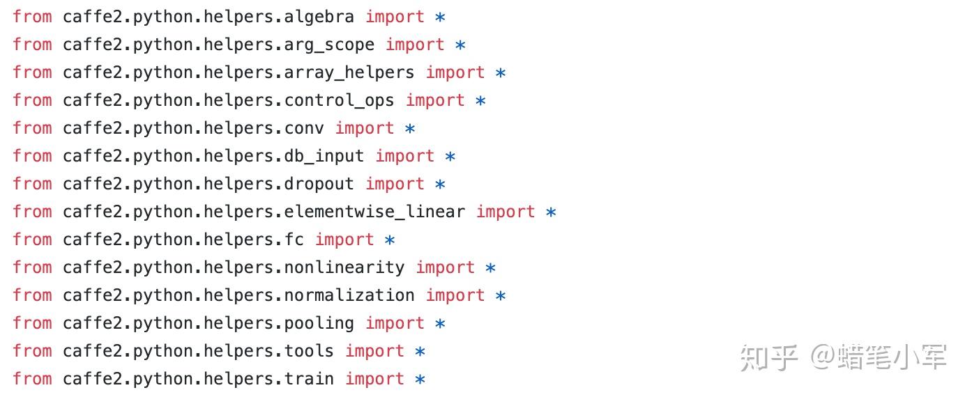 Caffe2入门教程 - 知乎
