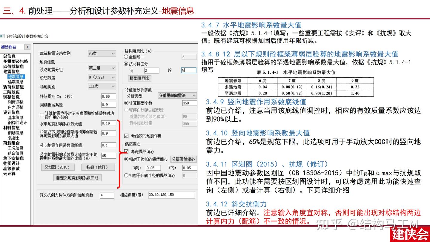 结构设计参数设置详解（一）！结合通规，共总结170余项Satwe常用参数 - 知乎
