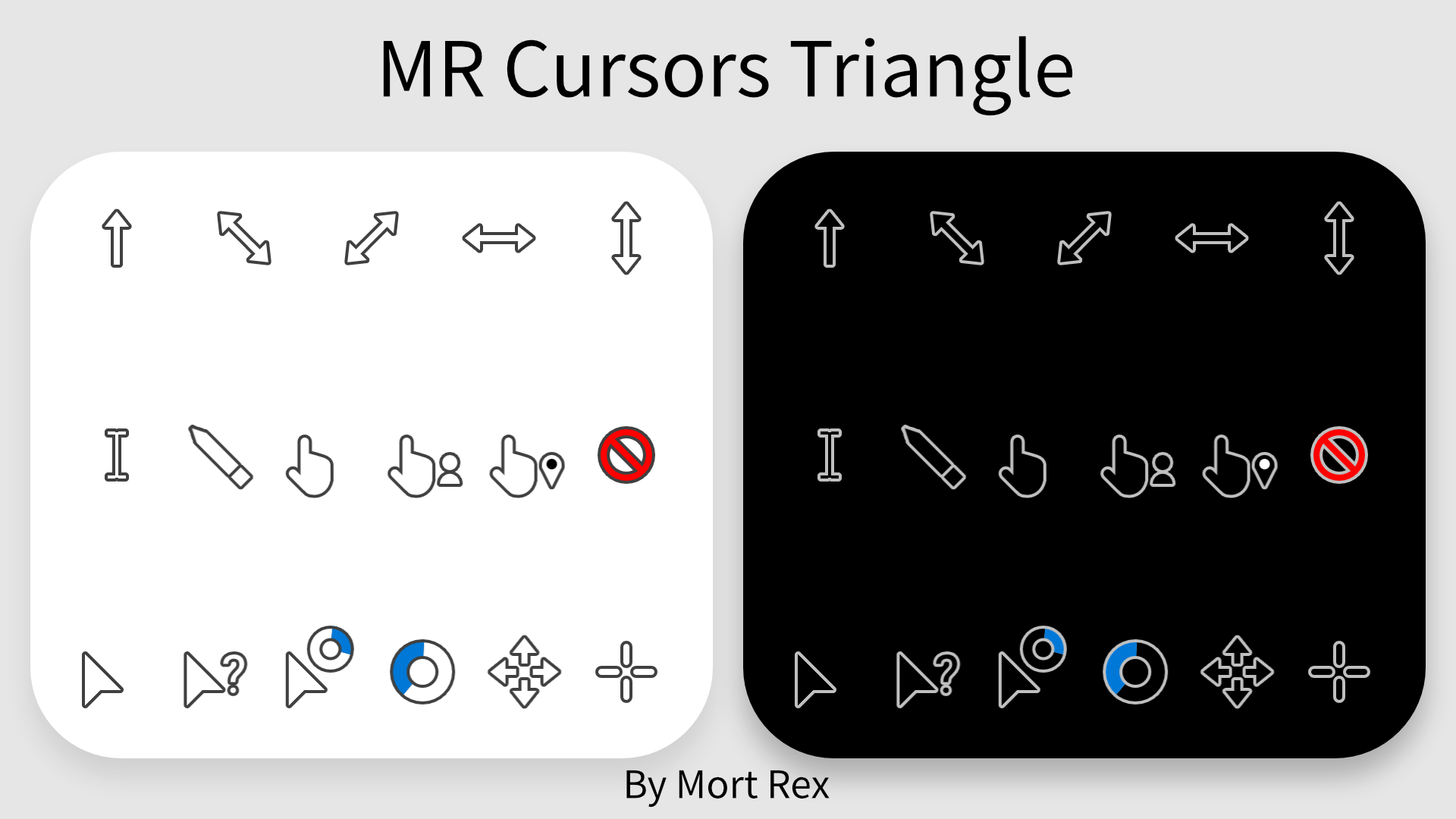 【鼠标指针】MR Cursors Triangle - 知乎