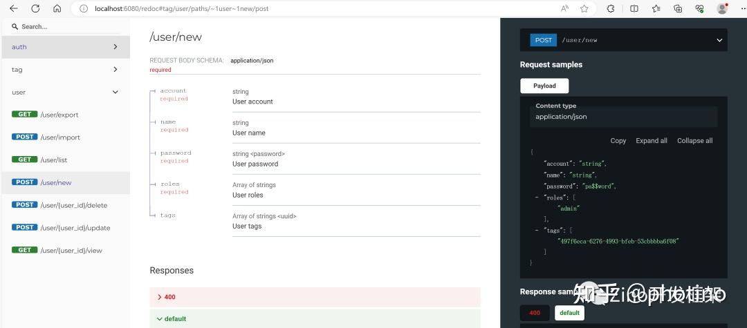 OpenAPI文档的UI界面 - 知乎