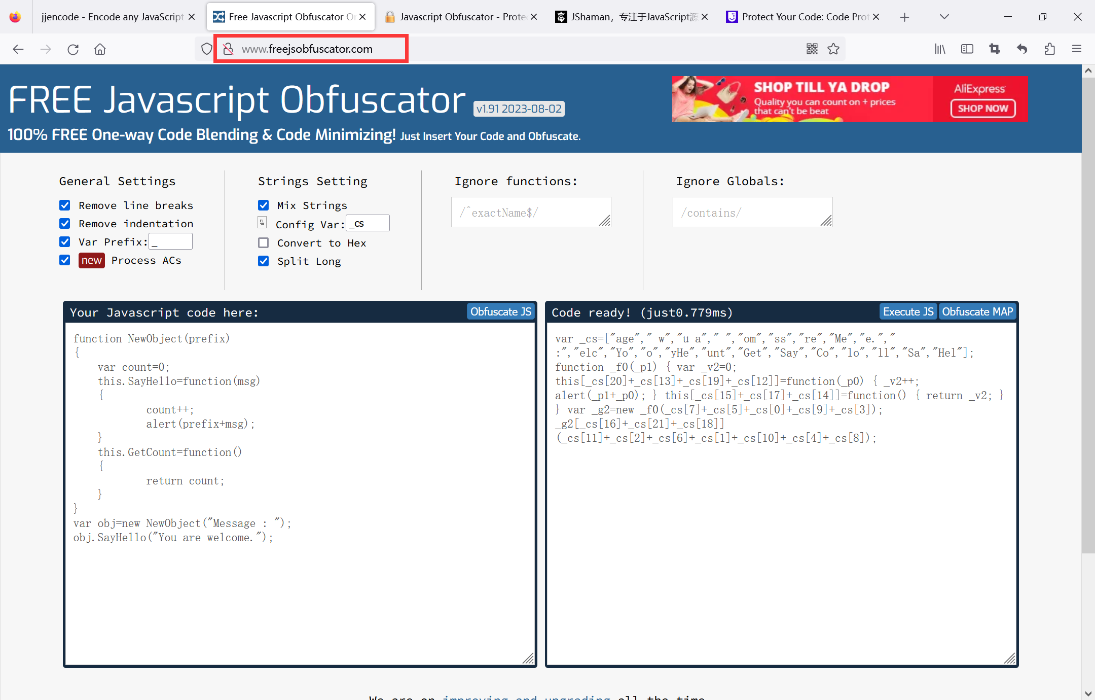 5款在线JavaScript加密混淆工具 - 知乎