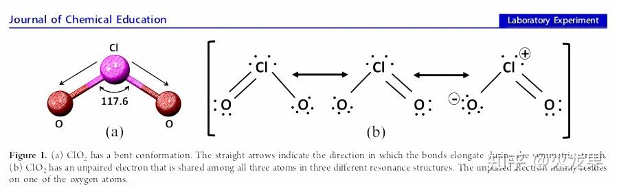 ClO2分子中，氯与氧之间的键级为多少？ - 知乎
