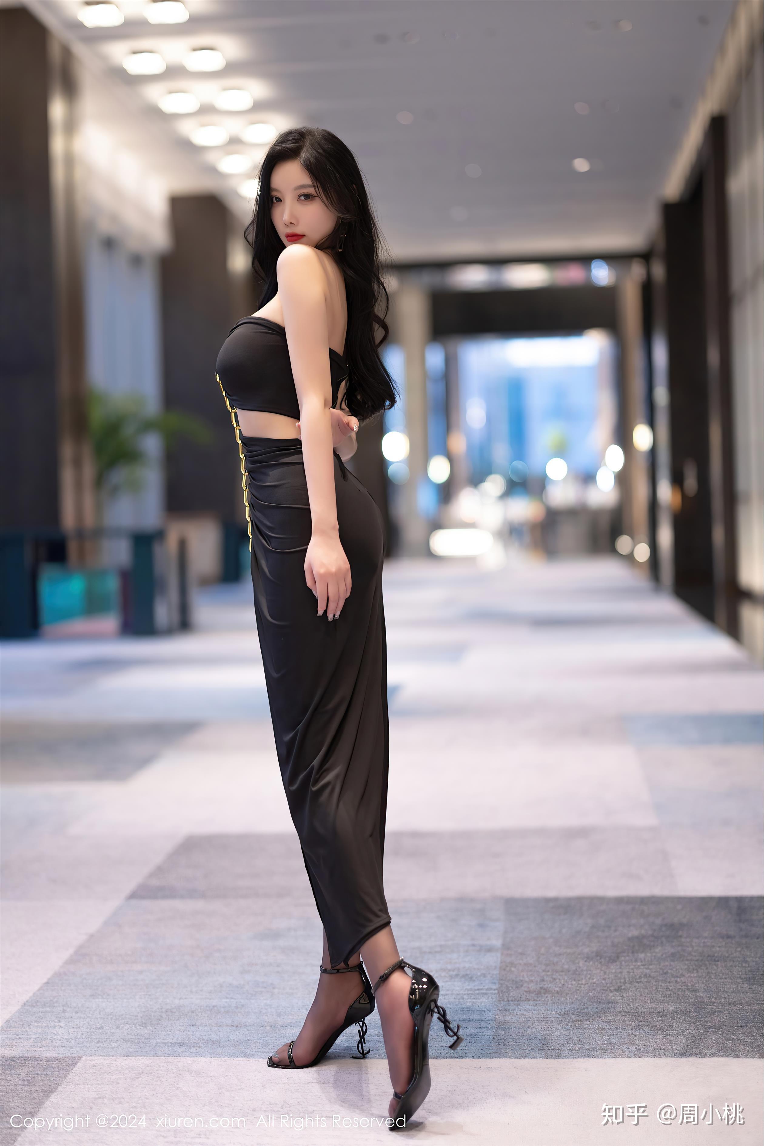 杨晨晨Yome 黑色性感长裙写真 [76+1P] - 知乎
