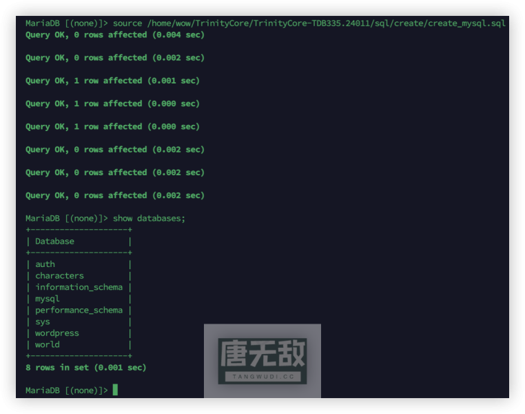 魔兽世界Trinitycore 3.3.5(24011)版本搭建详细教程 - 知乎