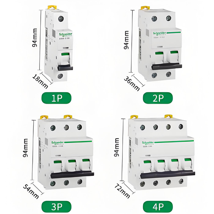 详解1P、1P+N、2P、3P、3P+N、4P断路器区分及选用 - 知乎