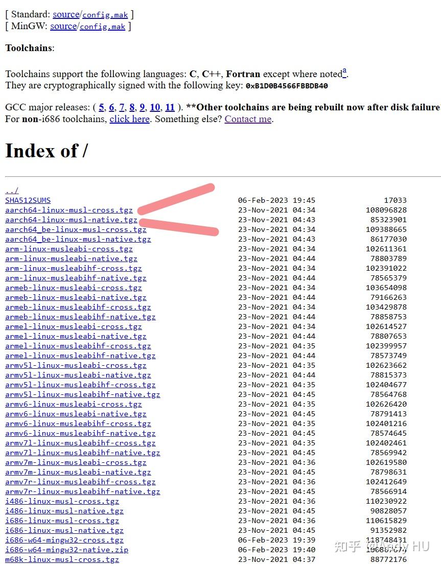 Rust musl aarch64 交叉编译问题 - 知乎