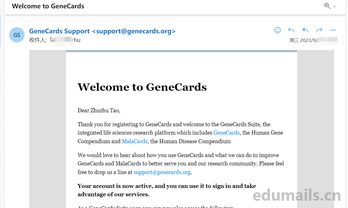 注册了很多次都注册不了GeneCards，要怎么办呀？ - 知乎
