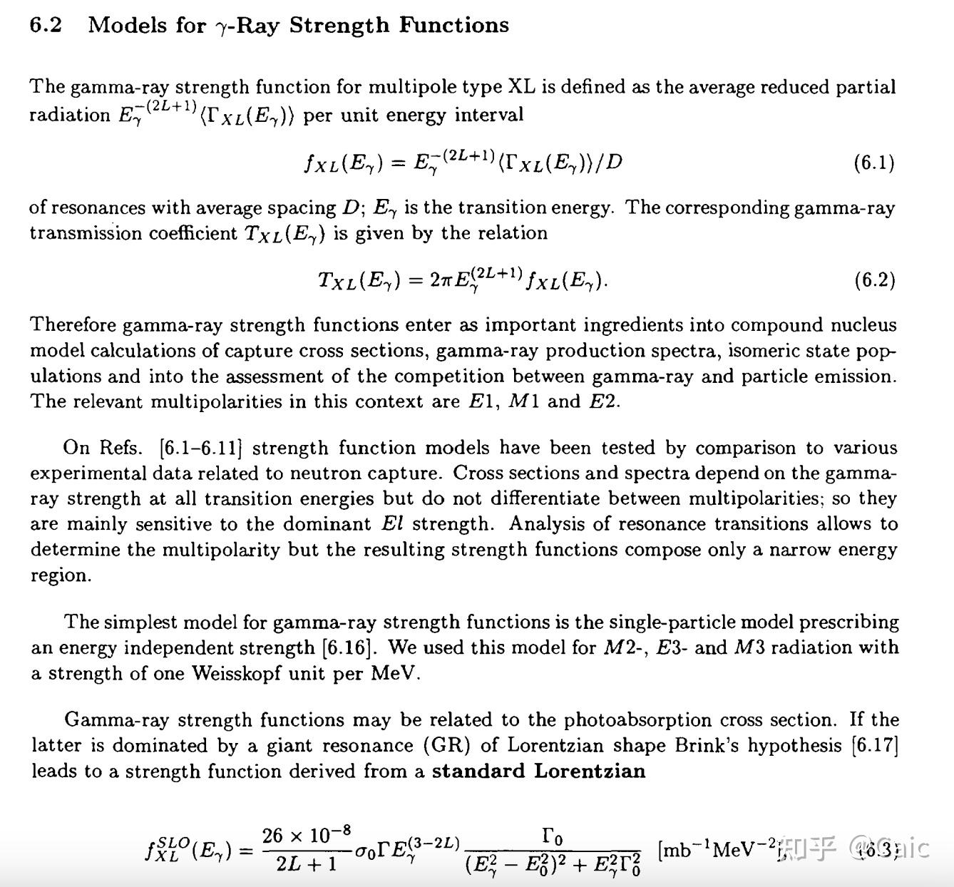 什么是gamma-ray strength function？ - 知乎