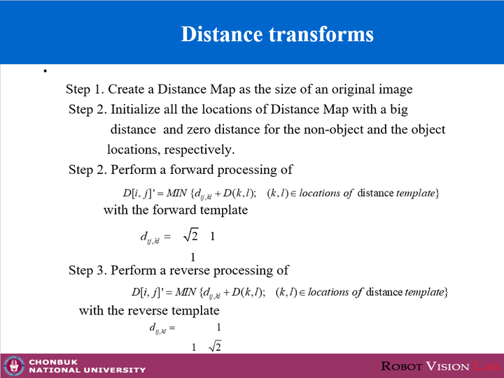 Distance_transform距离变换理论与python实现 - 知乎
