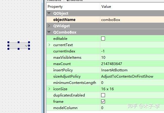 PyQT5控件:下拉列表框(QComboBox) - 知乎