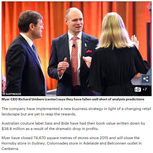 Myer即将倒闭？6个月亏了5个亿，多家店关闭 - 知乎