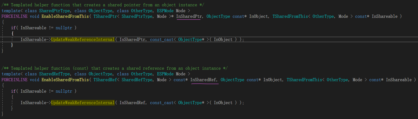 【UE5】02 浅析UE5中的智能指针（下、TSharedPtr、TWeakPtr 和 TSharedFromThis） - 知乎