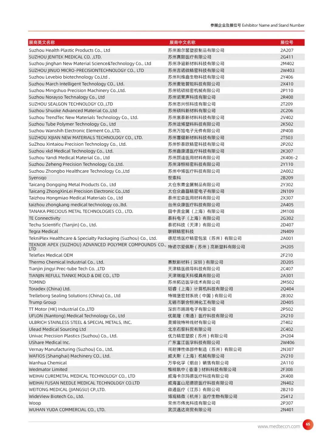倒计时3天！Medtec 2025上海医疗器械设计与制造技术展，展商名录抢先解锁~ - 知乎