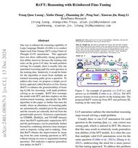 ReFT: Reasoning with REinforced Fine-Tuning - 知乎