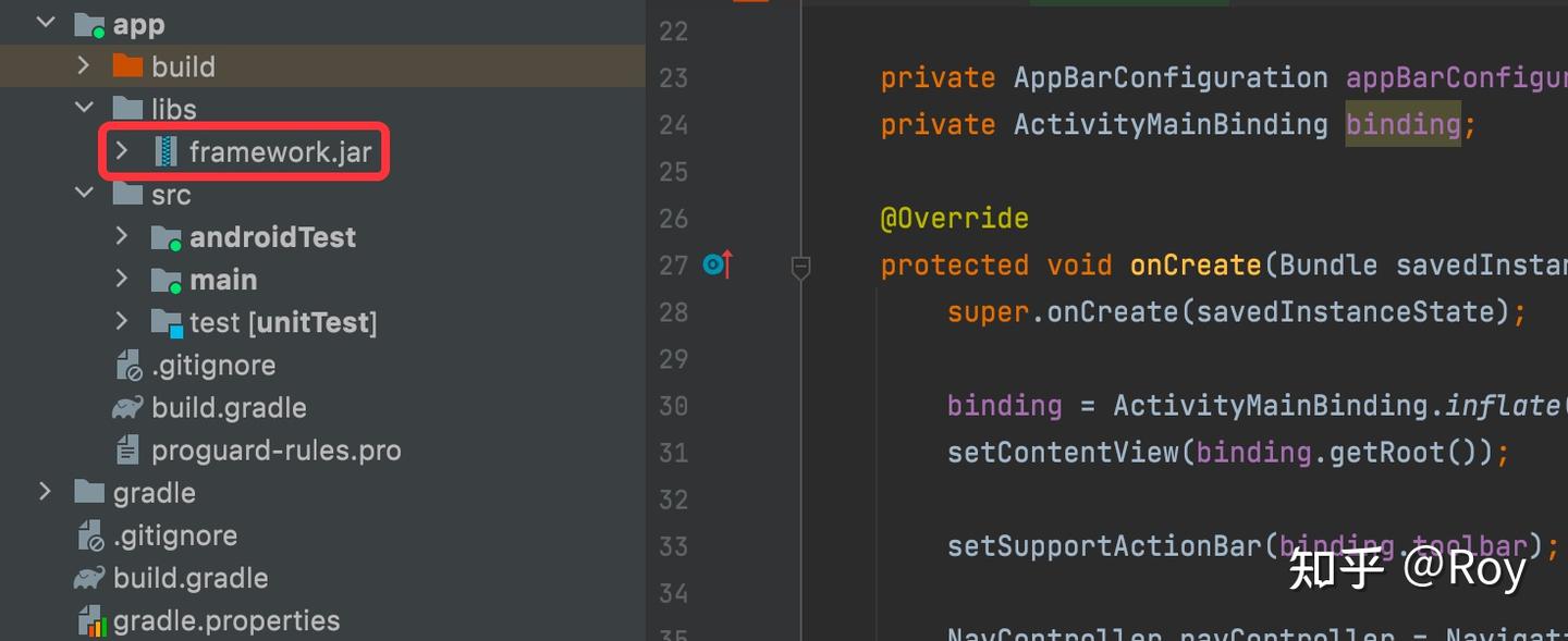 AndroidStudio工程引入framework.jar - 知乎