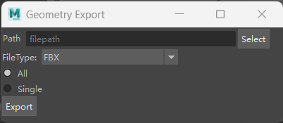 【Maya Python】批量导出FBX文件工具 - 知乎