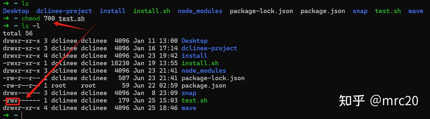 Linux操作系统中，chmod 命令示例 - 知乎