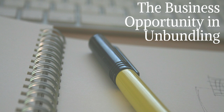 Unbundle and Rebundle | 商业世界的解构与重构 - 知乎