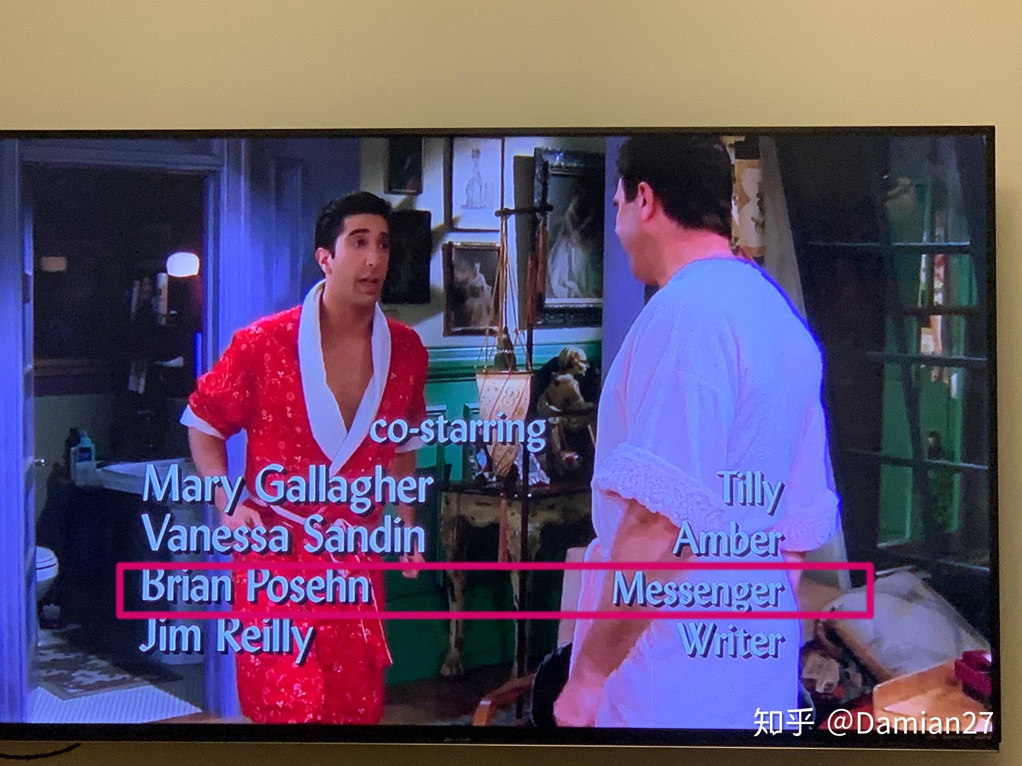 tbbt里的Bert和老友记S2E18里的快递员是同一个演员演的吗? - 知乎