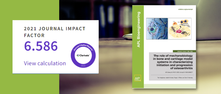 APL Bioengineering被《期刊引证报告》收录 获得首个影响因子 - 知乎