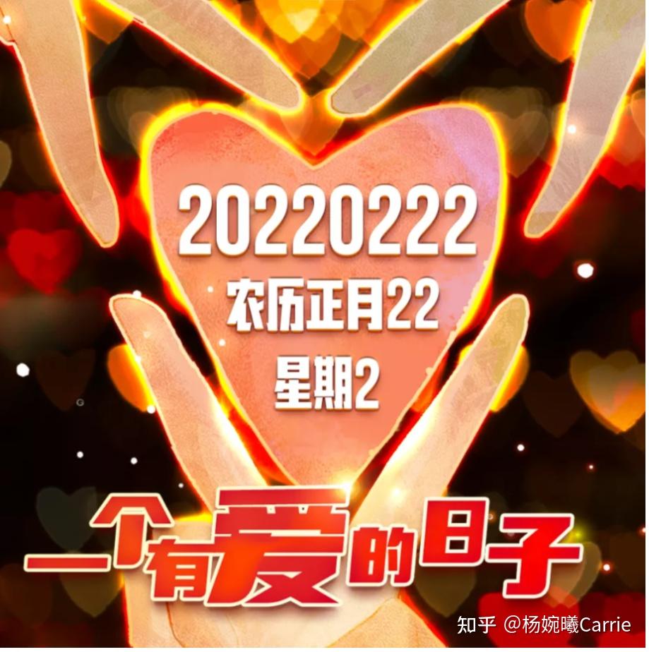2022年2月22日（正月二十二，星期二）的02：22：22或22：22：22应该什么值得纪念的事？ - 知乎